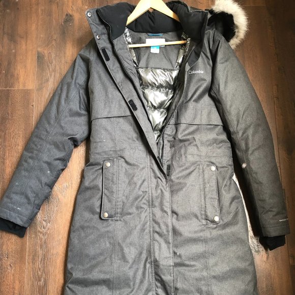 Columbia | Jackets & Coats | Gray Columbia Winter Jacket Parka Medium ...